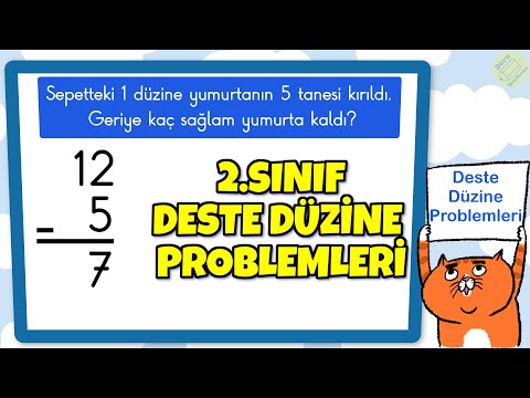 2.Sınıf -  Deste Düzine Problemleri