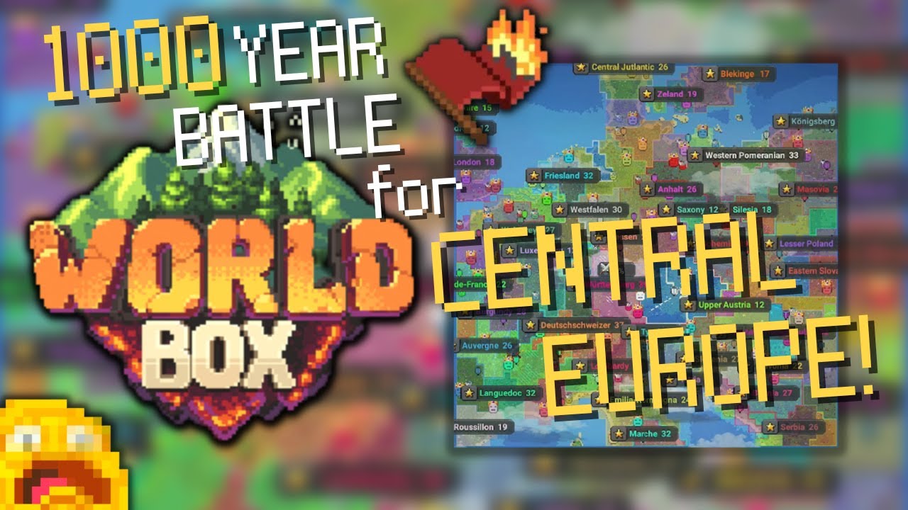 Central Europe at WAR! Timelapse (No Commentary) - Worldbox Gameplay #4 - YouTube