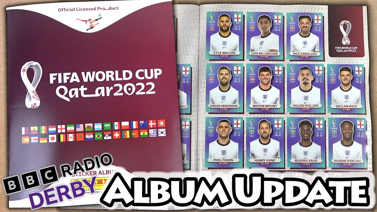 WORLD CUP 2022 Panini Sticker Album Update | Our Collection Book | WE ...