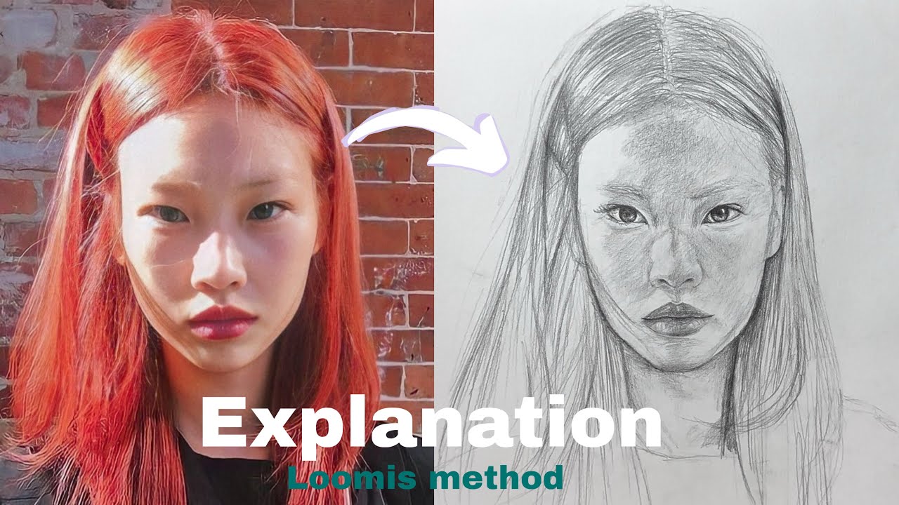 How to Draw Facial Proportions Using the Loomis Method - YouTube