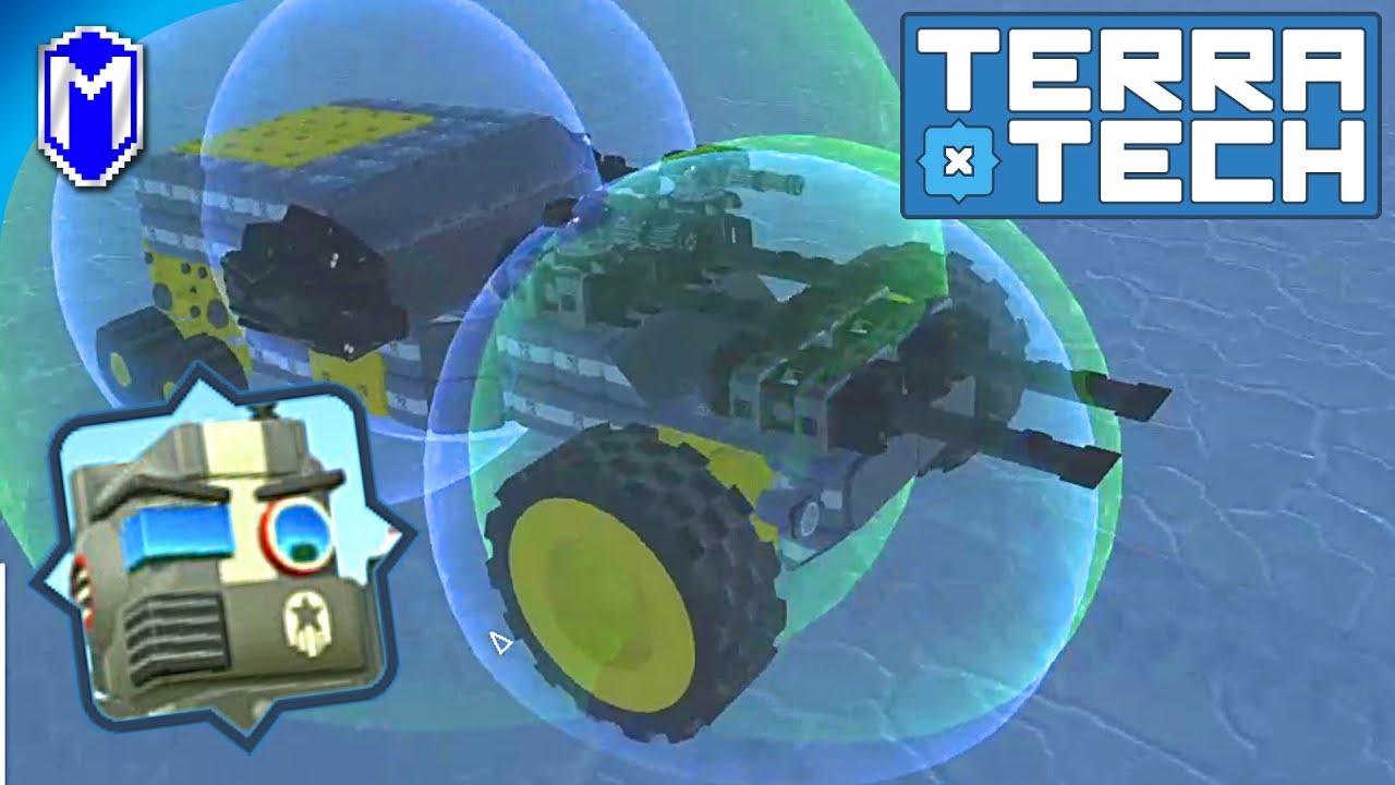 TerraTech - Building My Favourite Type Of Tech, Long Range Artillery ...