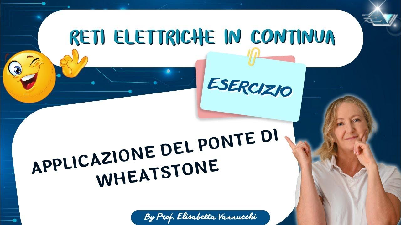 esercizio guidato applicazione del ponte di Wheatstone - YouTube
