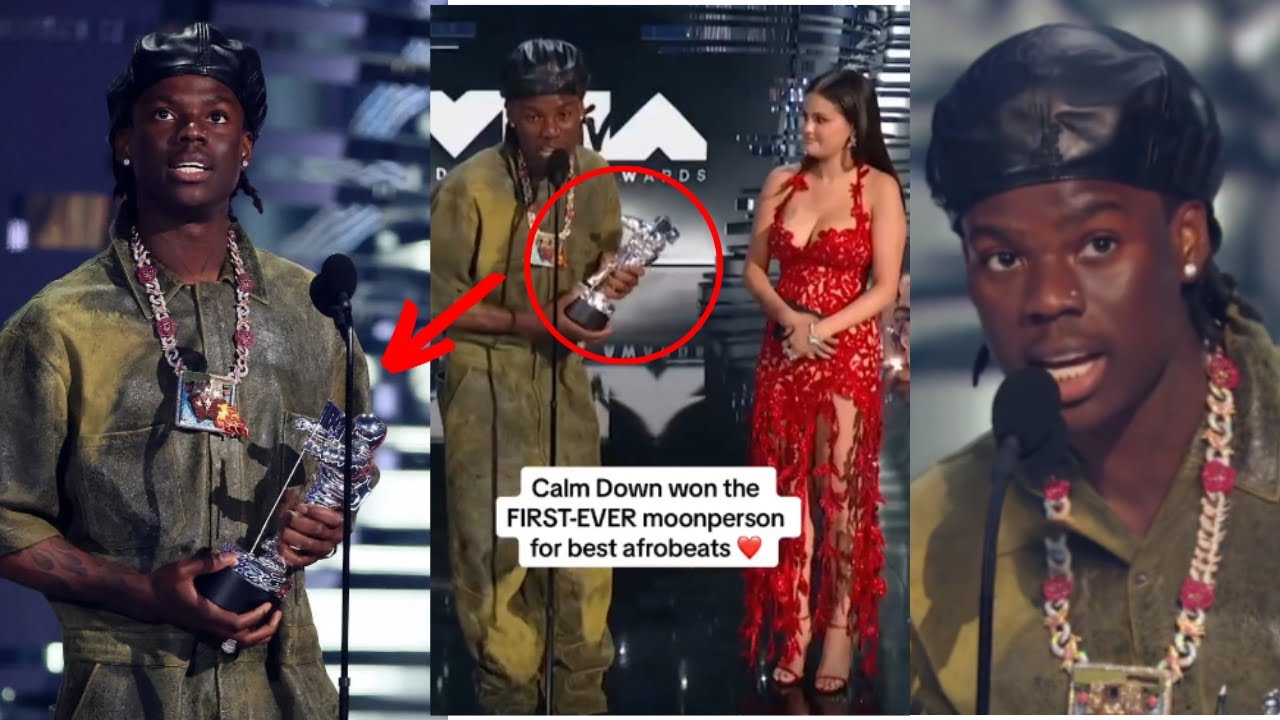 Rema becomes the First Winner of "BEST AFROBEATS AWARD" ahead of Davido ...