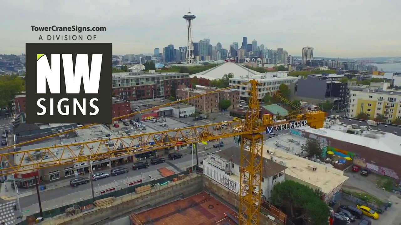 NW Signs | Tower Crane Signs | Marketing Videos - YouTube