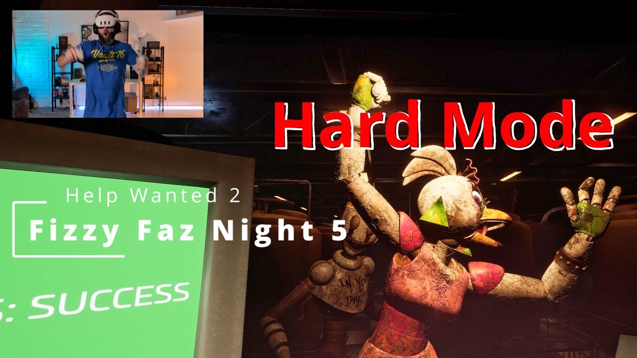 Fizzy Faz Night 5 in FNAF Help Wanted 2 Win! #fnaf #vr #gaming - YouTube