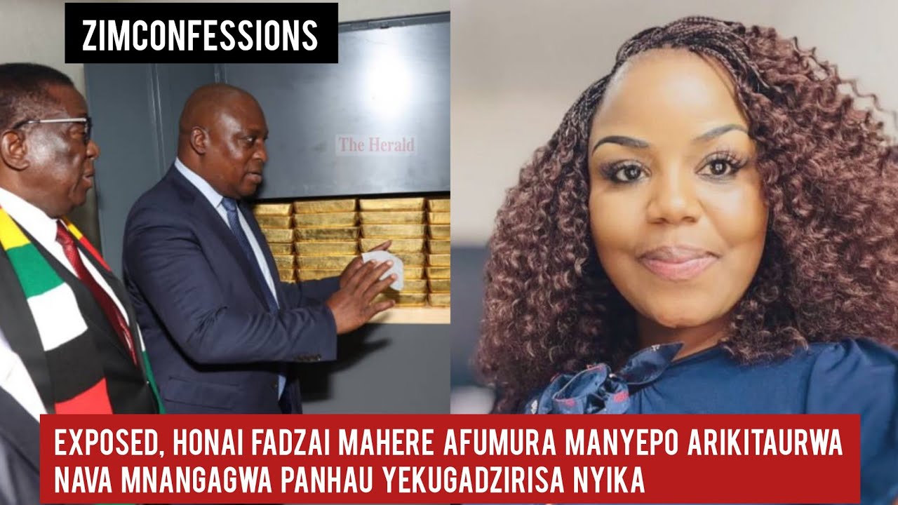 Exposed, Honai Fadzai Mahere Afumura Manyepo Arikitaurwa Nava Mnangagwa ...