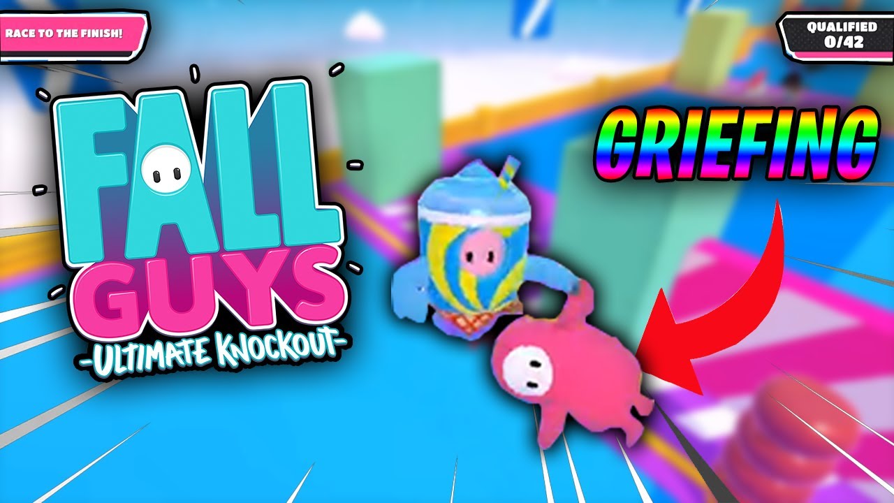 Griefing in FALL GUYS (funniest moments) - YouTube