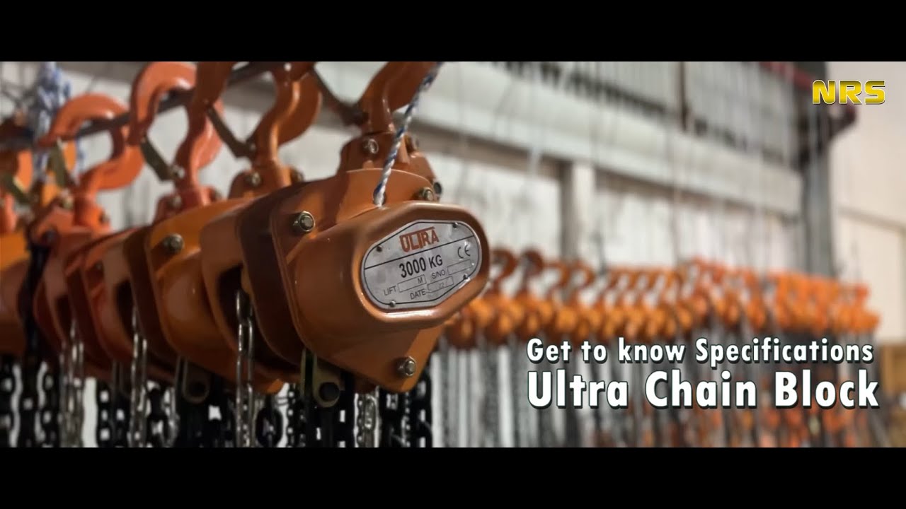 Get to Know Specifications Ultra Chain Block - YouTube