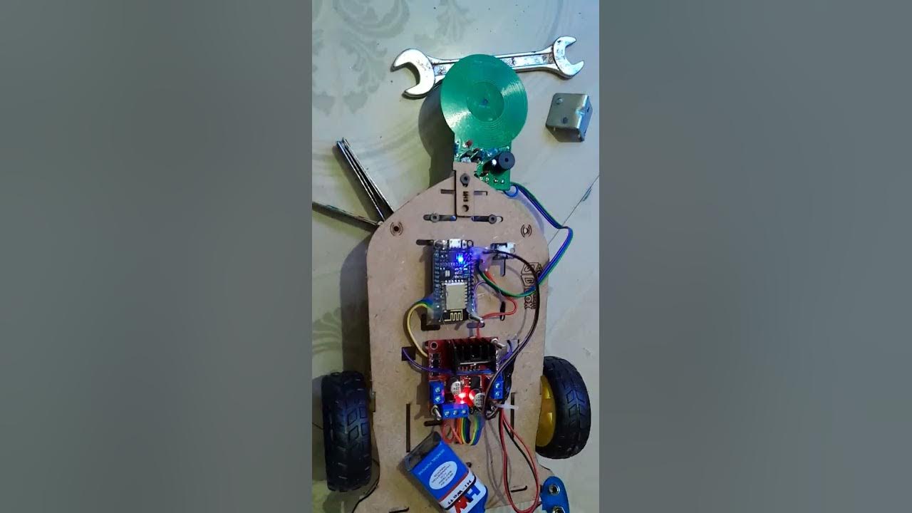 Design of Arduino-Based Metal Detector Robot using Arduino - YouTube