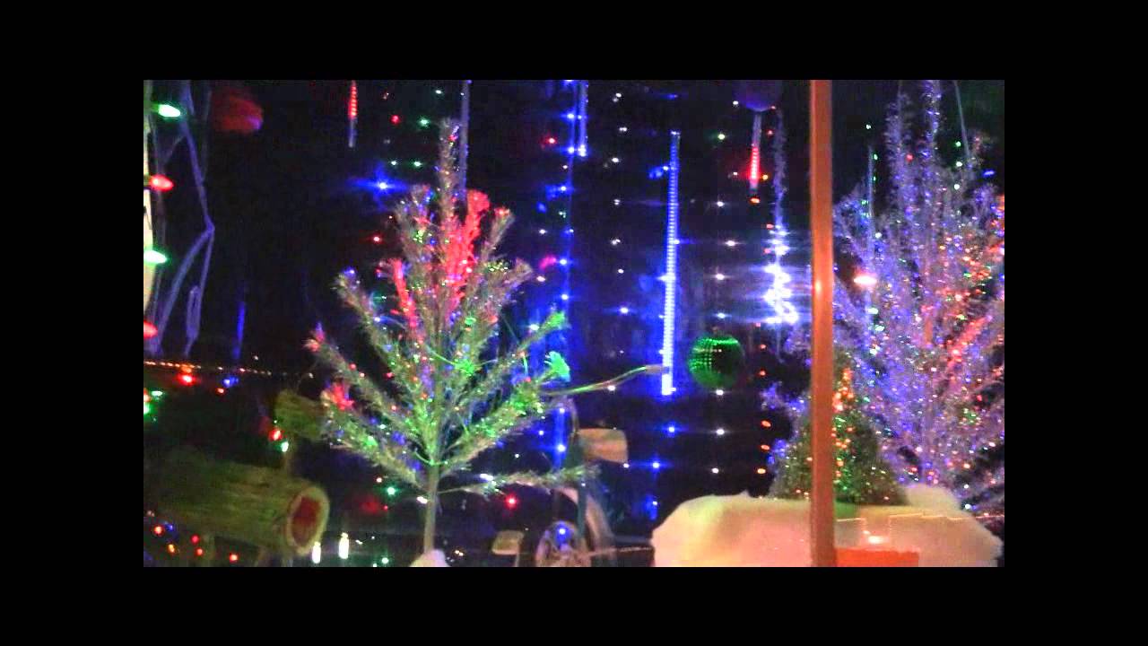 EL Wire on Aluminum Tree - YouTube