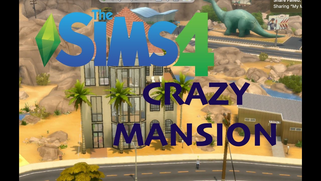 The Sims Crazy House Tour - YouTube