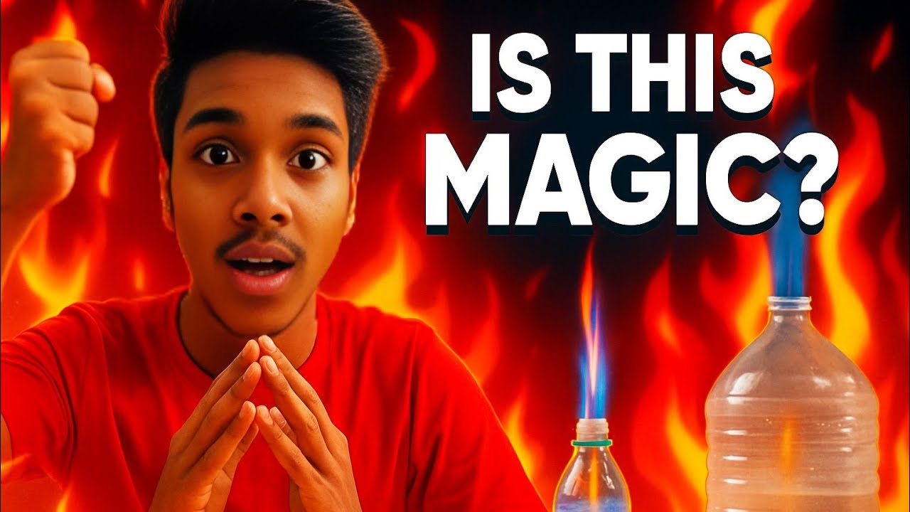 "From Bottle to Blast! 🔥 Ethanol Fire Experiment | Science or Magic ...