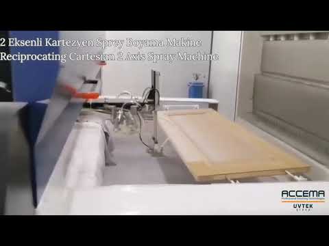 | Accema | İki Eksenli Tek Kollu Sprey Boyama Makinası | Reciprocating Spray Machine with One Arm |