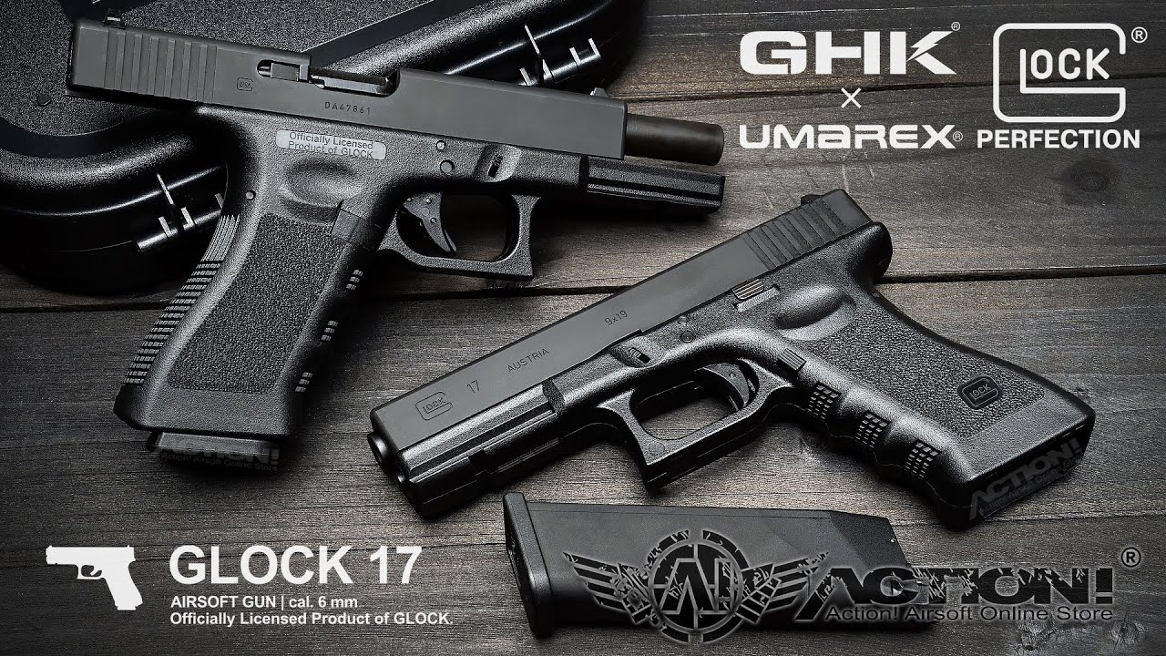 UMAREX × GHK - G17 GLOCK 17 Gen3 GBB - YouTube