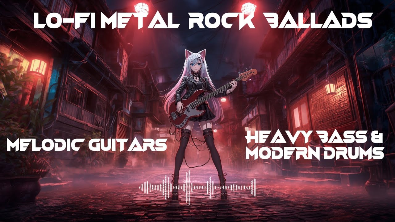 Lo Fi Metal Rock Ballads – Melodic Guitars, Heavy Bass & Modern Drums ...