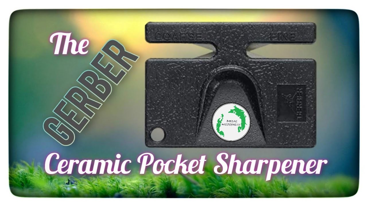 Gerber Ceramic Pocket Sharpener 04307 - YouTube