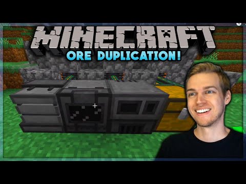 ORE DUPLICATION! Surviving with Mekanism Minecraft 1.15 - YouTube