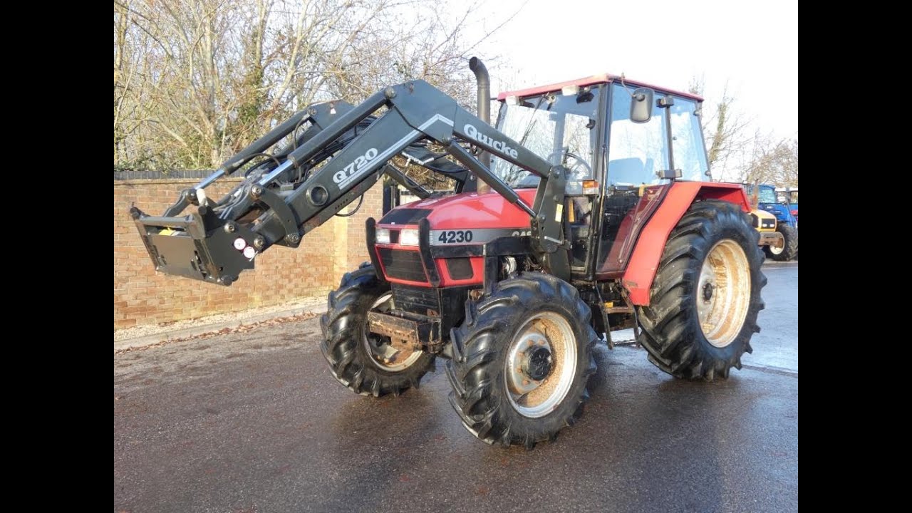 CASE 4230 LOADER TRACTOR WALK ROUND VIDEO - YouTube