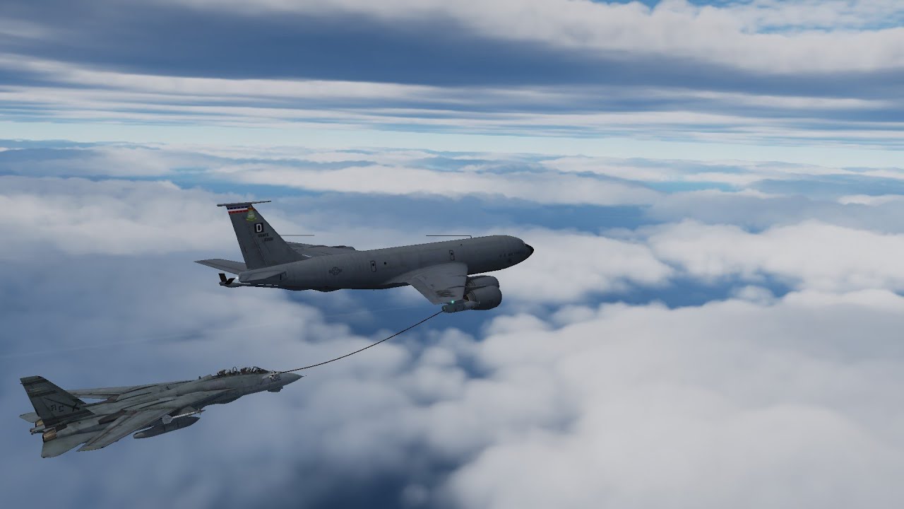 1080p Test - F-14B Refueling from KC-135 MPRS - YouTube