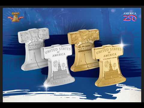 US Mint Finally Goes Off Deep End? Freedom Ringing Liberty Bell One Ounce Gold Coins & Silver Medal!