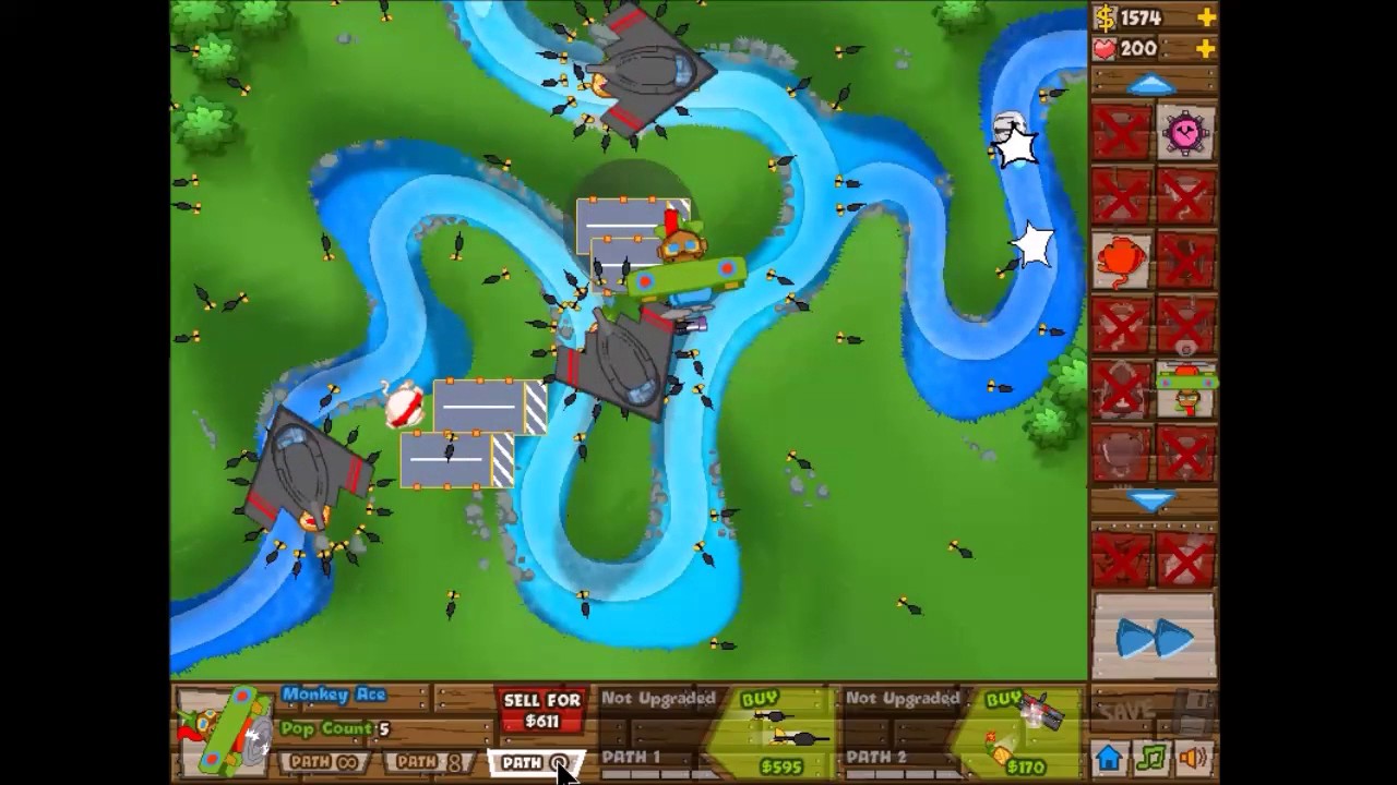 BTD5 [Bloons TD5 Daily Challenge 2017-05-30]1.5x - YouTube