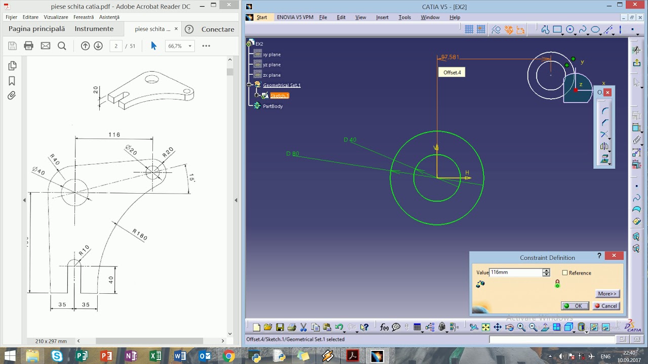 Catia EX.2 Tutorial - YouTube