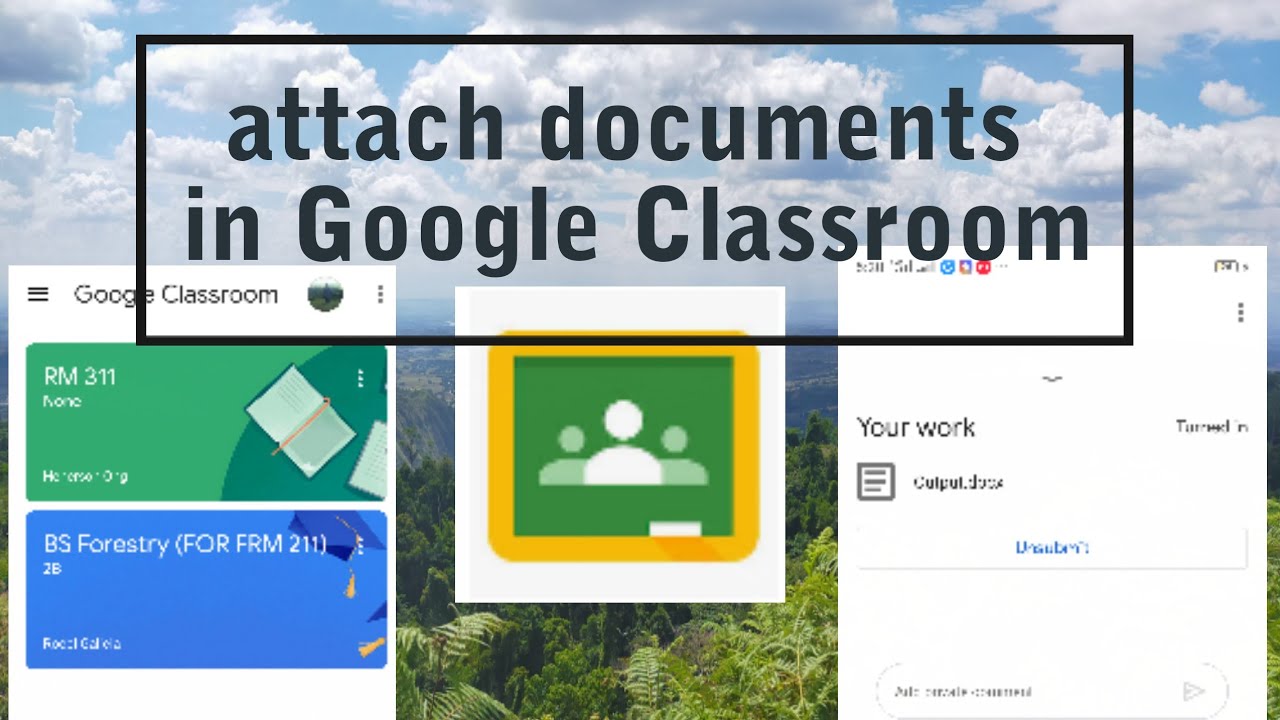 How to attach/add documents in Google Classroom app privately- student ...