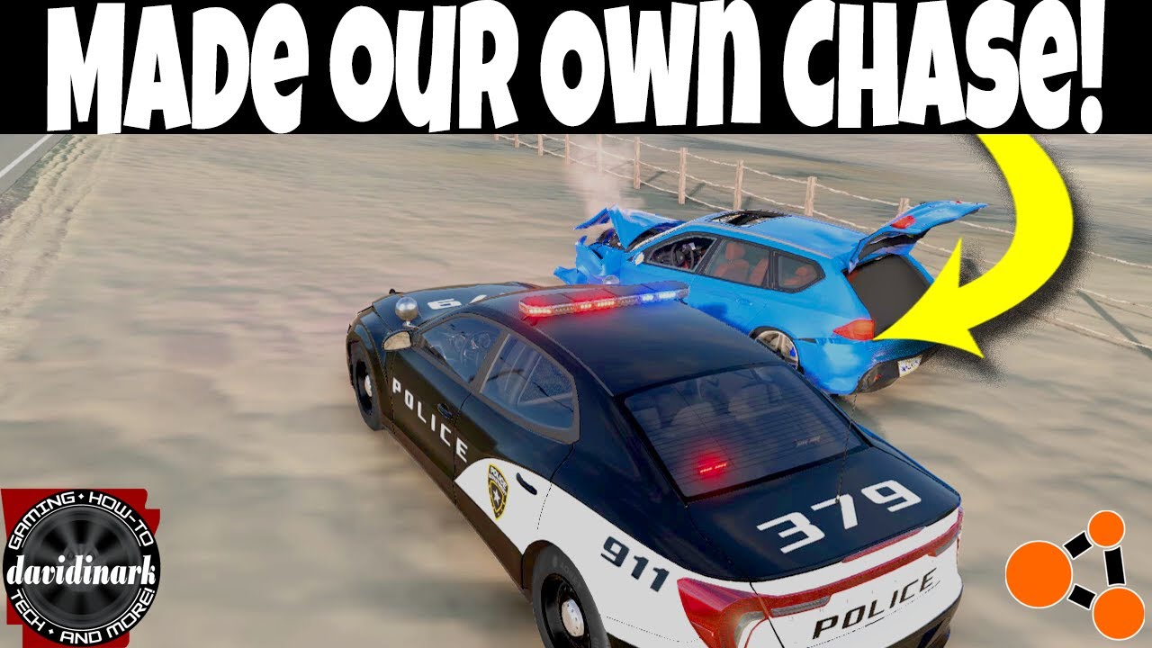 BeamNG Drive - The CHASE is ON! Our own Chase MISSION! How to play ...