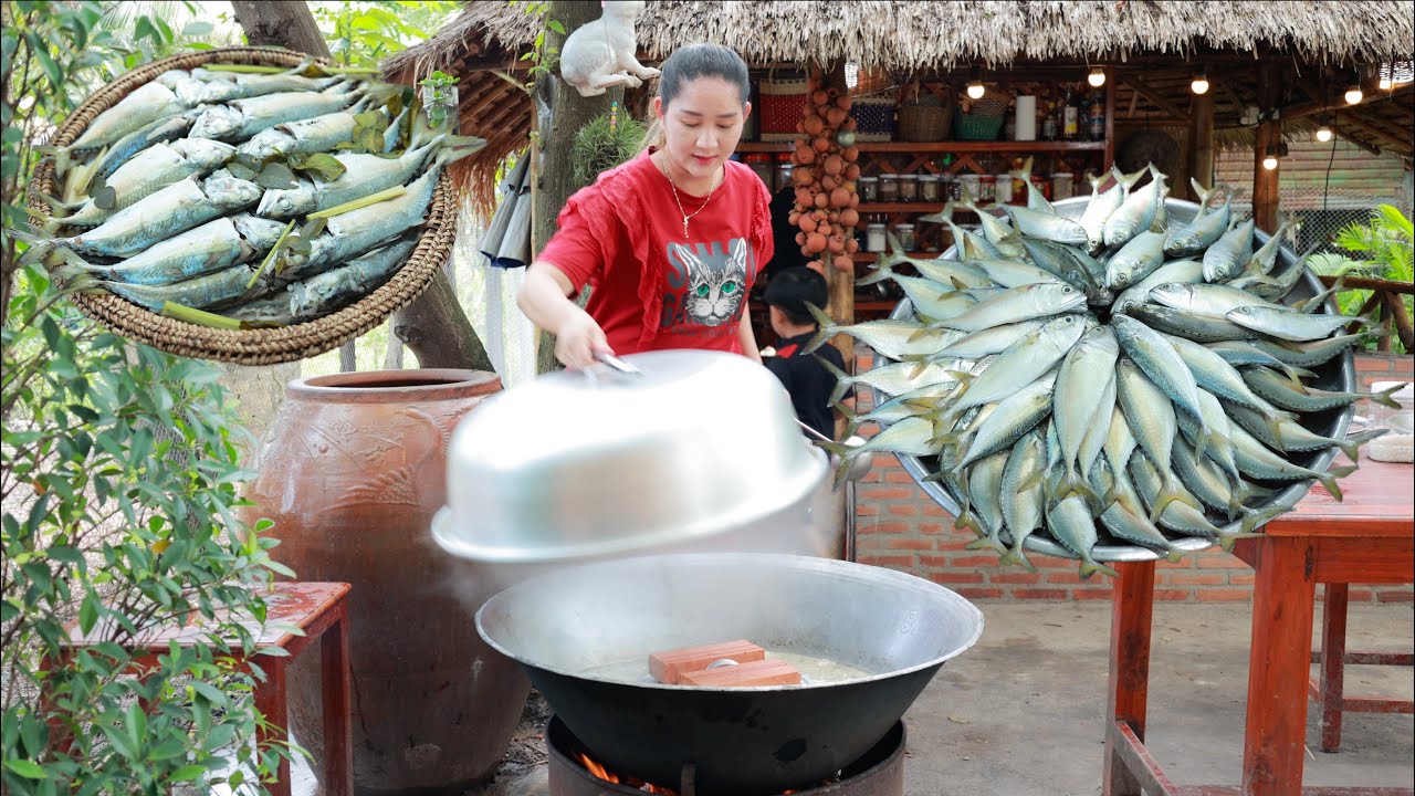 "FISH STEAM" and cook 3 recipes! How to cook fish steam in my country ...