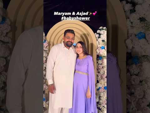 Maryam Asjad Baby Shower Event😍💕#rajabfamily #viralvideo #youtubeshorts #shortsviral #shortsfeed