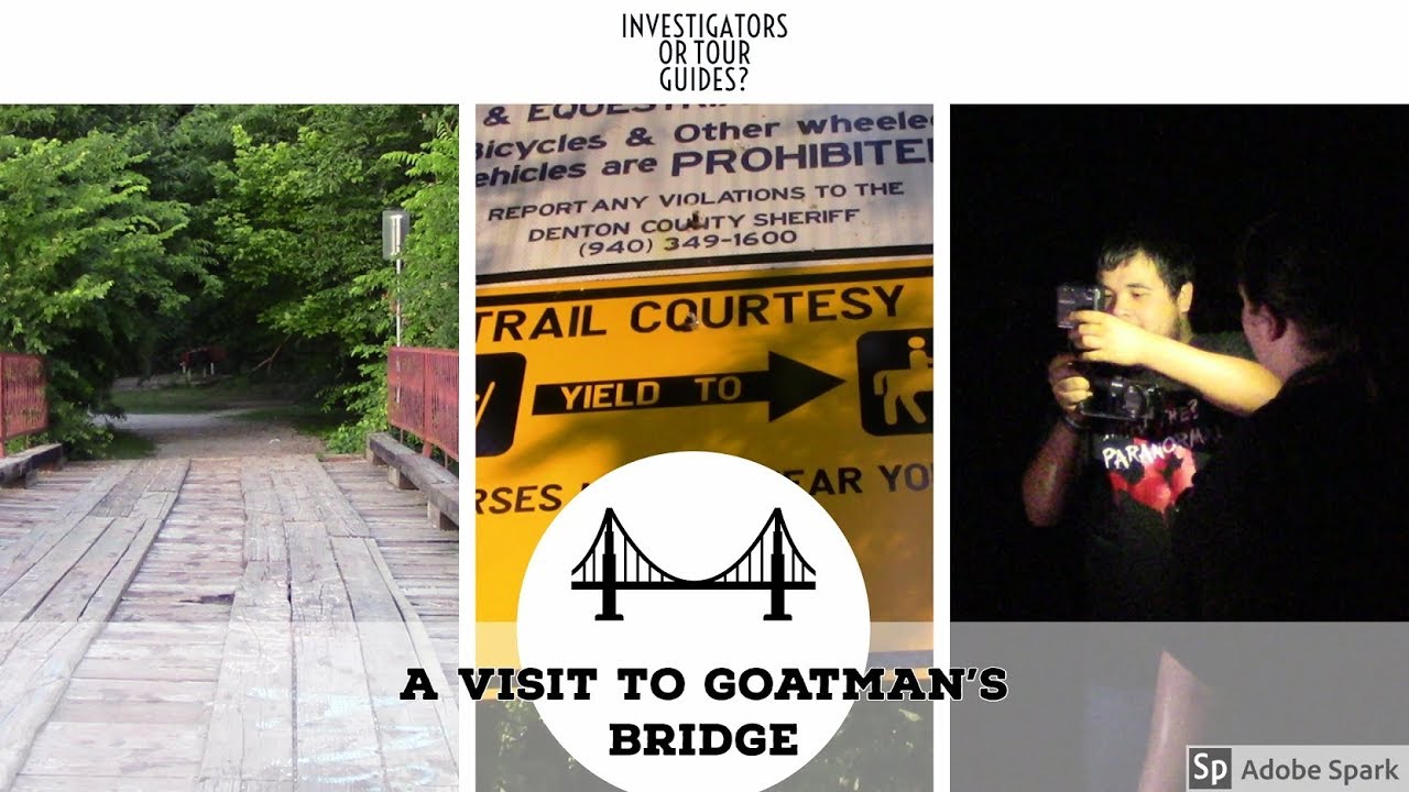 Investigators or Tour Guides? A Visit to Goatman's Bridge - YouTube