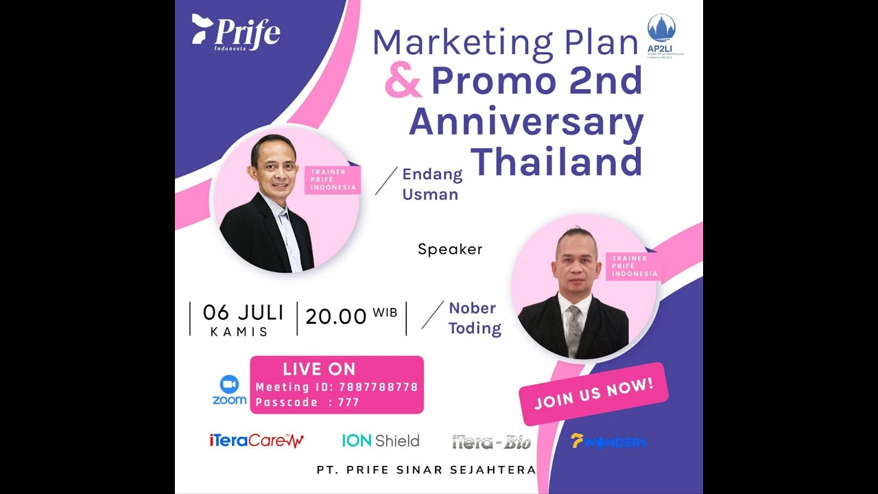 MARKETING PLAN & PROMO 2ND ANNIVERSARY THAILAND - YouTube
