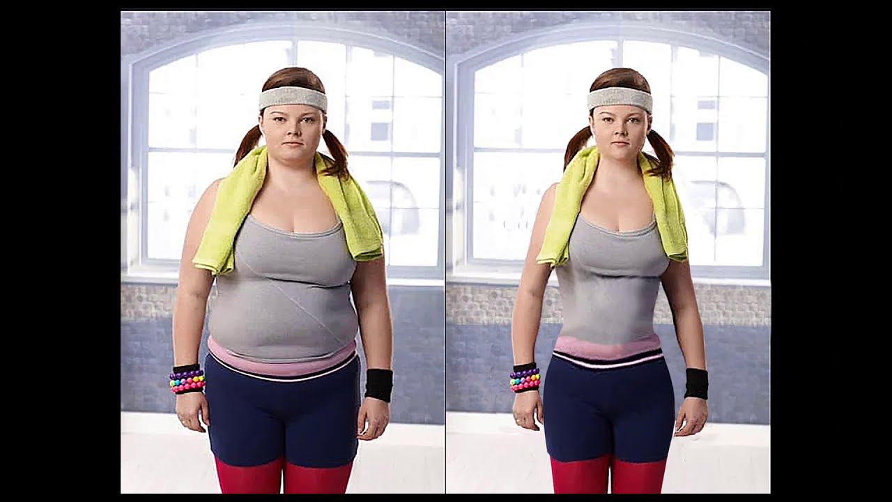 How to transform a body shape, from fat to fit using Photoshop (liquify ...