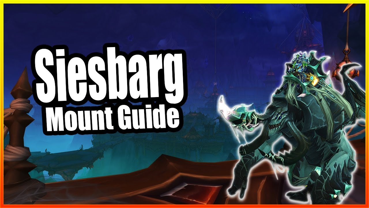 Siesbarg│Mount Guide│The War Within - YouTube
