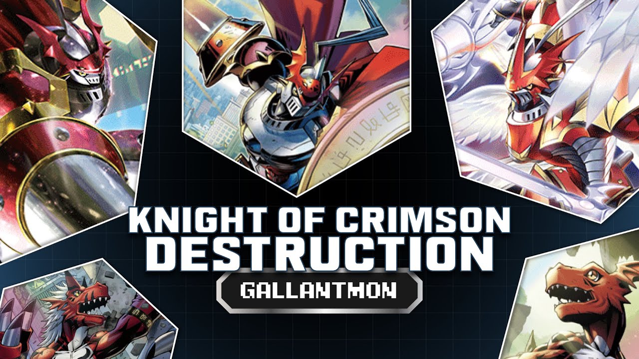 Digimon TCG: GALLANTMON Deck Profile - YouTube