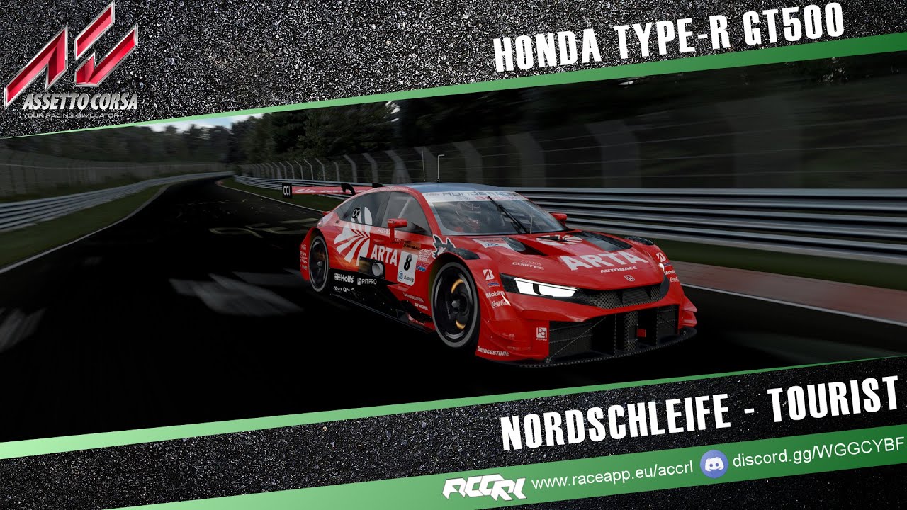 AC - Nordschleife - Honda Type-R GT500 - YouTube