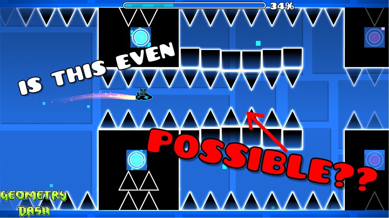 Playing Challenging Geometry Dash Levels Until I Can't Anymore! - YouTube