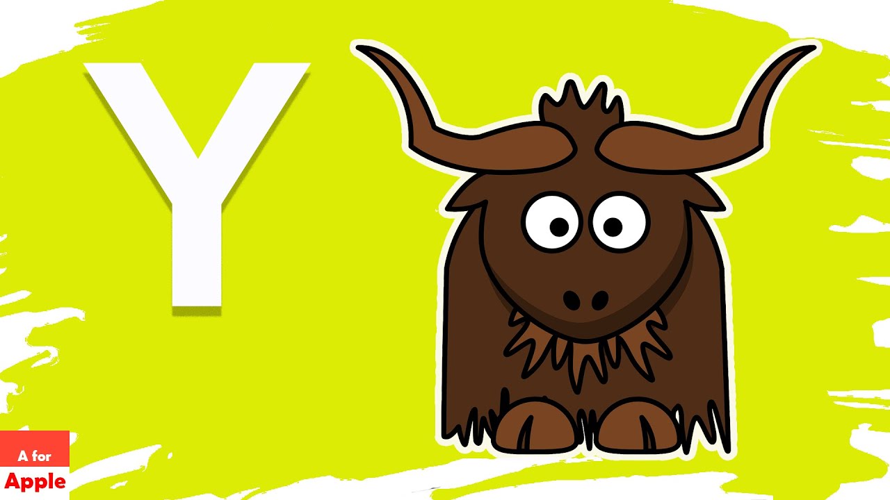 A for Apple New Song and Y for Yak with Color’s | ABC | ALPHABETS ...