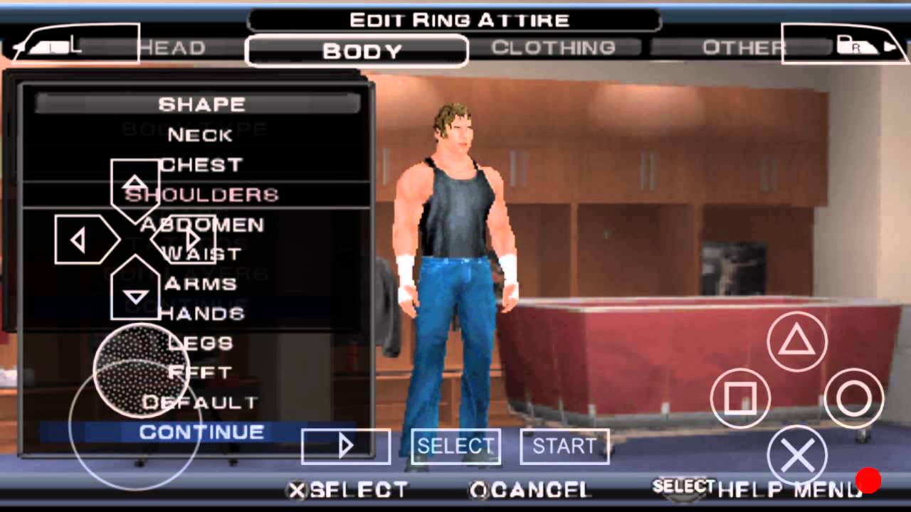 WWE SvR 2011 Dean Ambrose PSP CAW - YouTube