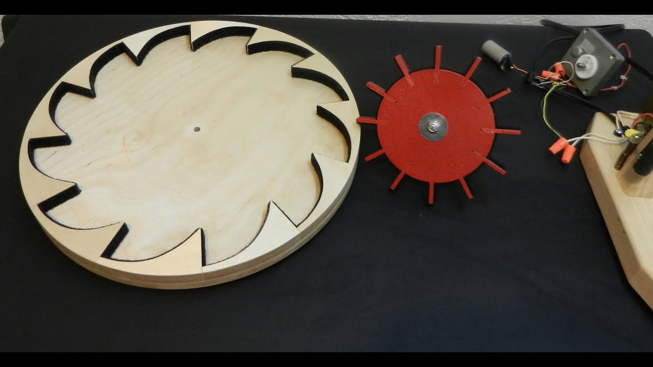 How to make Buzz saw wheel motorised - YouTube