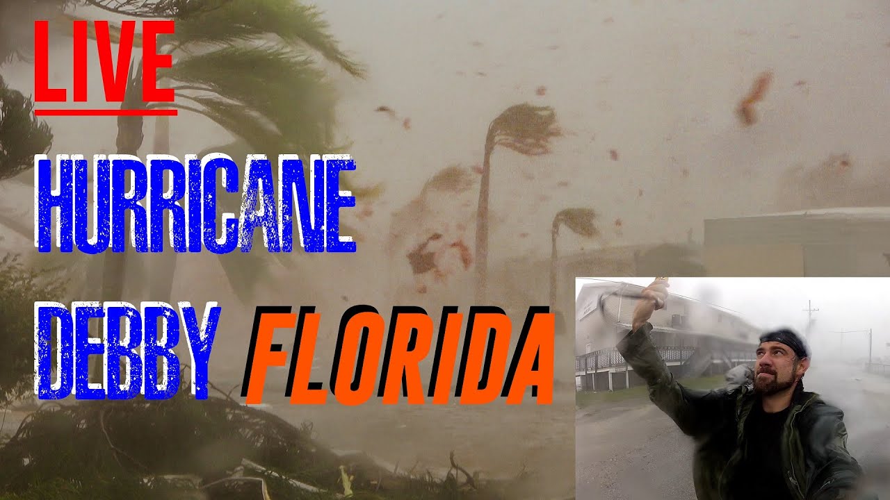 LIVE | FLORIDA HURRICANE DEBBY - YouTube