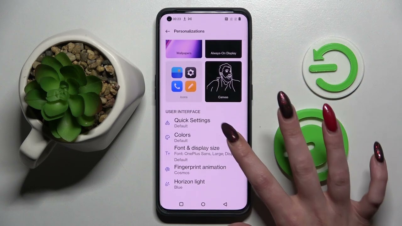 How to Change Font Style on OnePlus 10 Pro // Interface Text Font - YouTube