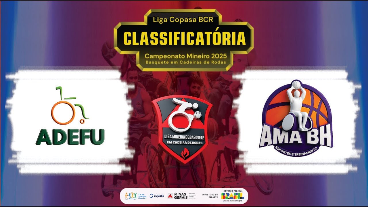 LIGA COPASA BCR | ADEFU/UBERABA x AMA OLYMPICO/BH | 3ª ETAPA CAMPEONATO ...