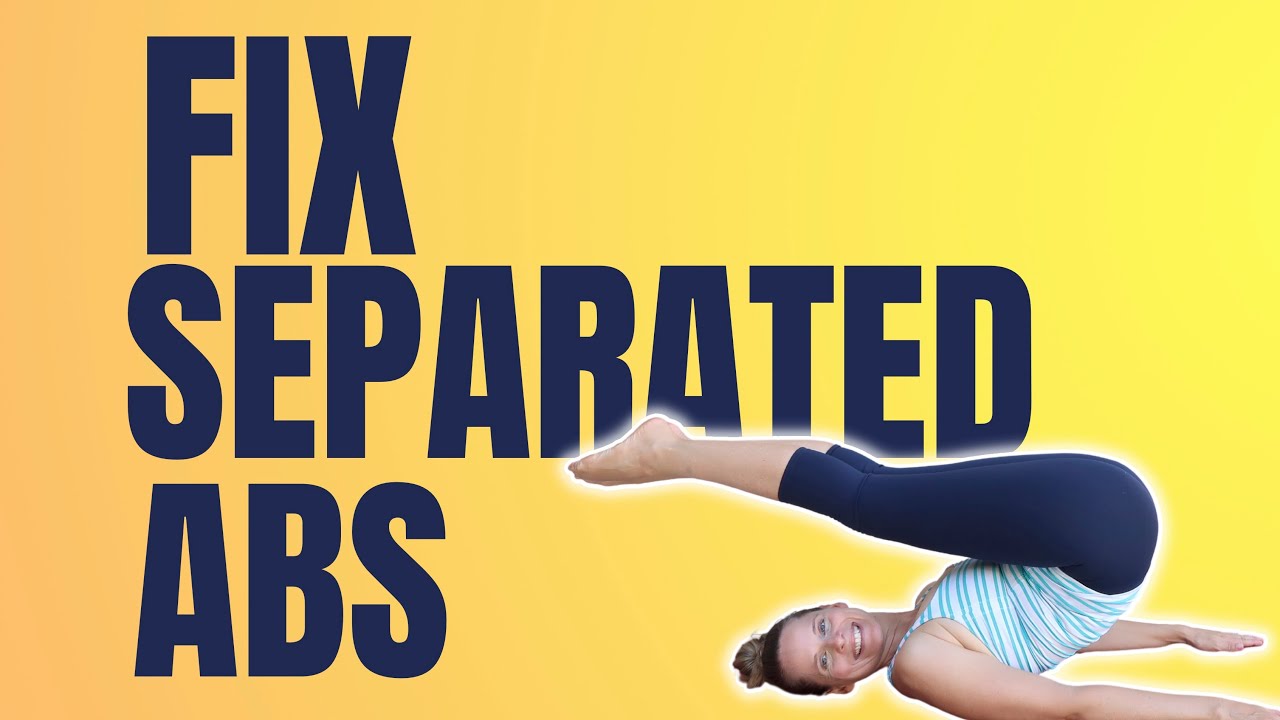 How To Fix Separated Ab After Pregnancy | The Best Exercises For Split ...