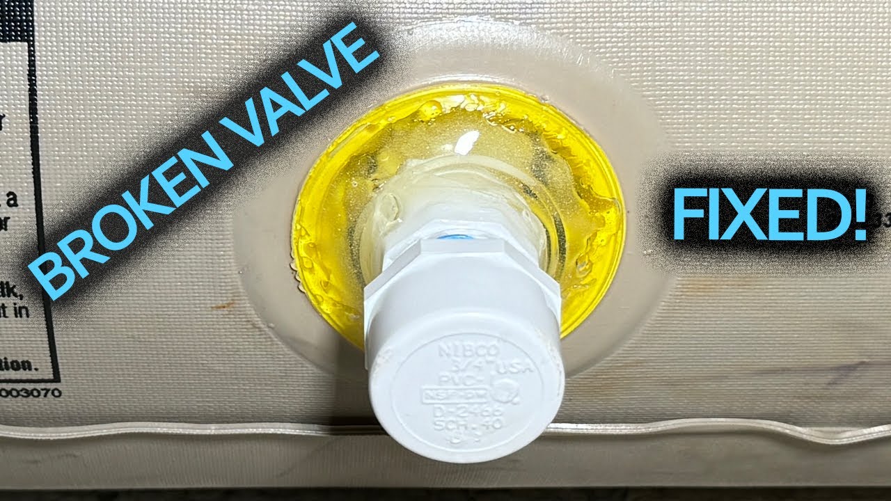 5 Minute FIX: Broken air mattress valve repaired. - YouTube