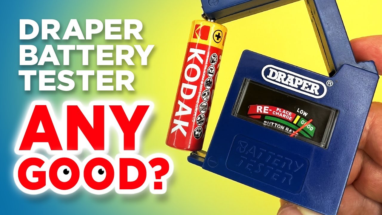 #DRAPER 64514 BATTERY TESTER Hands on Review and Demonstration - Is it ...