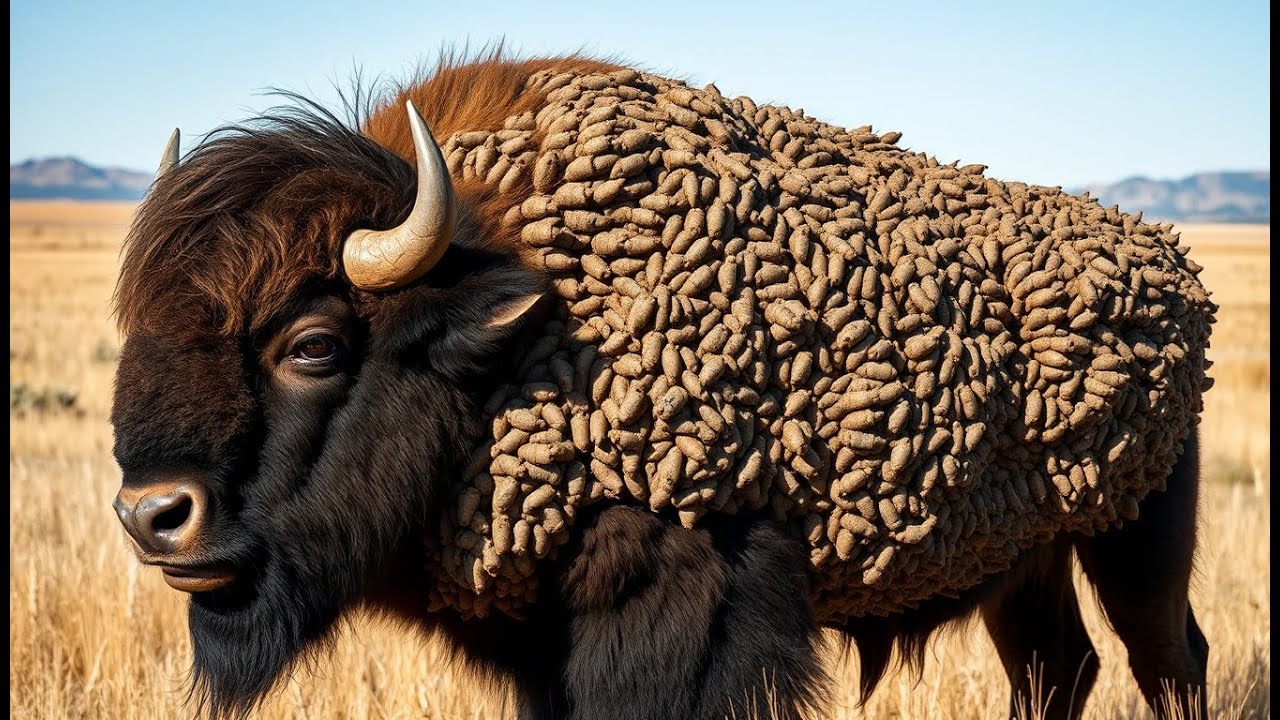 Can RESCUE Teams Really Save BISON From MILLIONS of Parasites? - YouTube