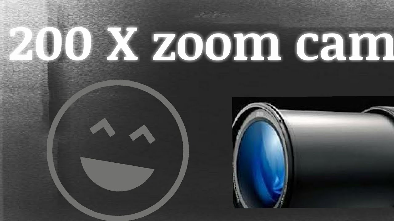 200x zoom will shock you | camera| lense - YouTube