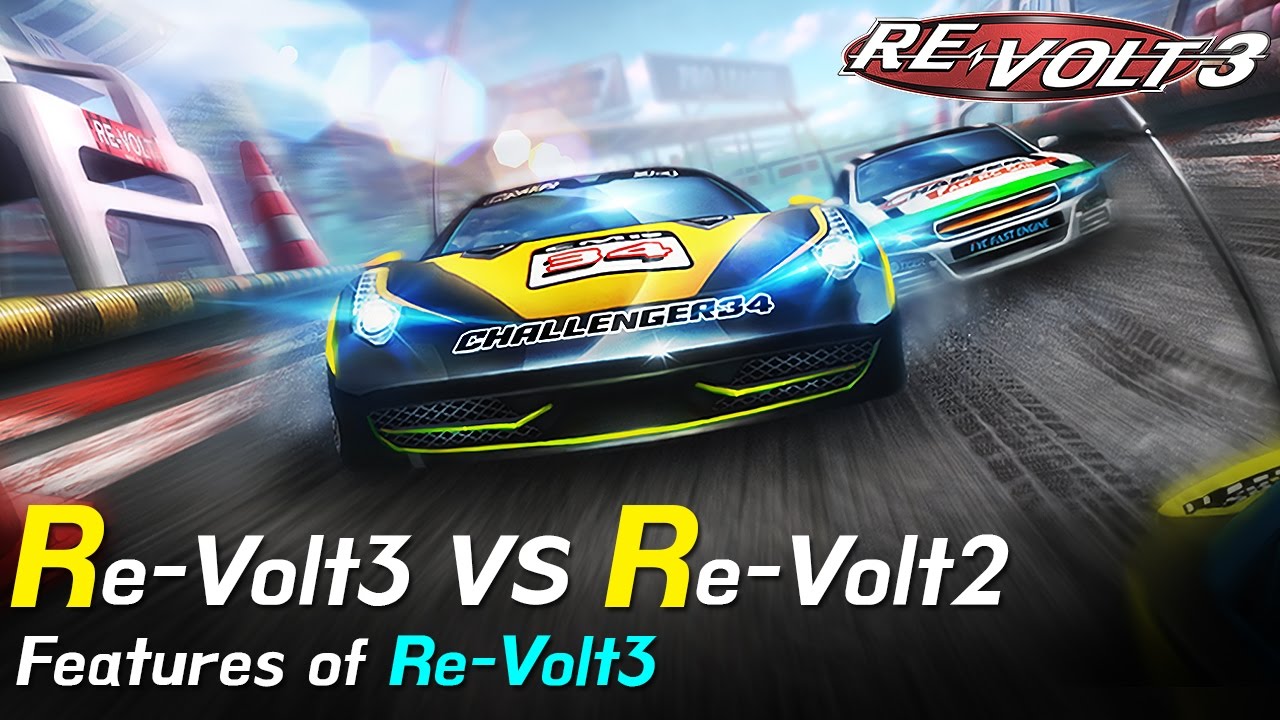 Re-Volt3 VS Re-Volt2 : Features of Re-Volt3#2 - YouTube