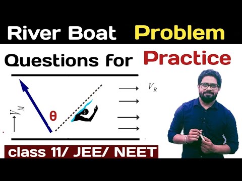 Relative motion | River Boat problem | Questions on River Boat problem ...